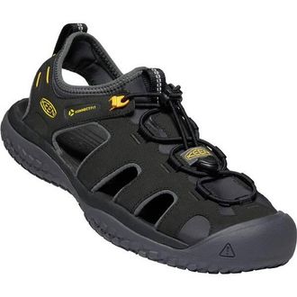 Keen Herren Trekkingsandale SOLR SANDAL M-BLACK/GOLD