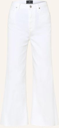 7 For All Mankind Flared Jeans Ultra High Rise Cropped Jo weiss