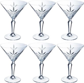 Arcoroc ARC P8795 Broadway Sektglas, Sektkelch, 210ml, Glas, transparent, 6 Stück