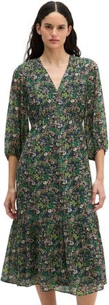 Marc O'Polo Sommerkleid flared aus bedruckter Viskose