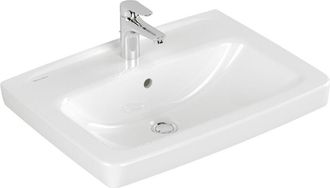 Villeroy & Boch Waschtisch Villeroy & Boch NEWO eckig 650 x 175 x 470 mm - 4A926501
