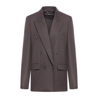 Stella McCartney Femme, Vestes, Brun, Taille: 36 FR Stella McCartney Vestes Chocolate