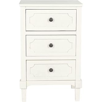 Safavieh Contemporary Wooden Accent Table, in White, 34 X 43 X 66.04