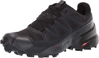 Salomon Speedcross 5 Gore-tex, Chaussures Lmperméables de Trail Running pour Homme, Protection Anti-Intempéries, Accroche Agressive, Fit Précis, Black Black P