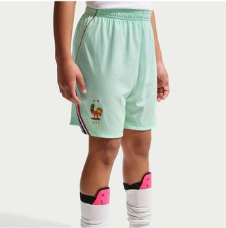 Nike Kinderfu&szlig;ballshorts FRANKREICH WM 2026 Ausw&auml;rts