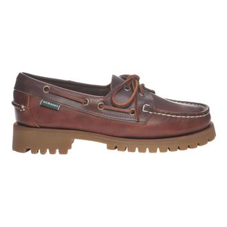 Sebago Femme, Chaussures, Brun, Taille: 38 1/2 EU Ranger Waxy Moccasin