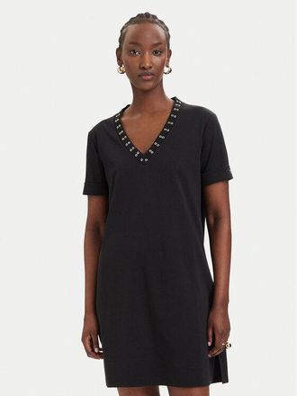 Liu Jo Kleid f&uuml;r den Alltag TA6296 J3855 Schwarz Regular Fit