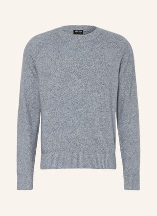 Ermenegildo Zegna Zegna Cashmere-Pullover Oasi blau