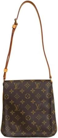 Louis Vuitton Sac bandouli&egrave;re Monogram pr&eacute;-poss&eacute;d&eacute; - Femme - Pre-owned - Brun - Taille: ONE Size