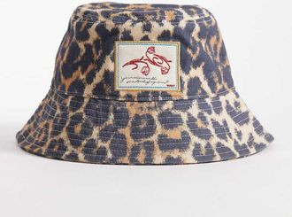 Becks&ouml;ndergaard Becks&ouml;ndergaard - Anglerhut aus Baumwolle mit Leopardenmuster-Bunt