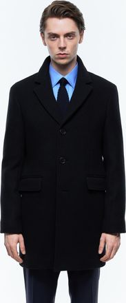 Fursac Manteau en laine et cachemire - Taille 44 - Homme