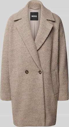 HUGO BOSS Wollmantel mit Reverskragen Modell CALODINO2