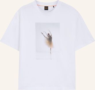 HUGO BOSS T-Shirt C_Eboys_1 Relaxed Fit weiss