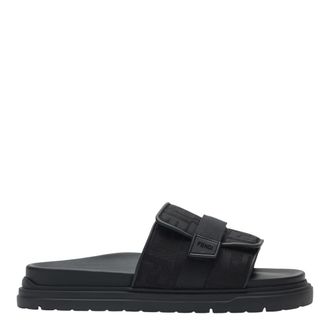 Fendi Chunky Slides - - Shoes - Herren - Schwarzk - 40 EU
