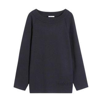 Max Mara Femme, Pulls, Bleu, Taille: 38 FR Dumbo Knit Sweater