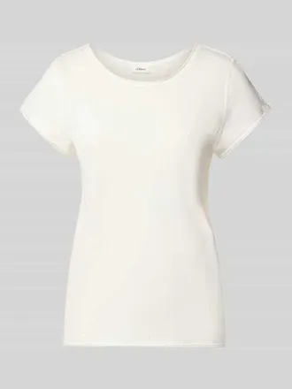 s.Oliver Red Label Regular Fit T-Shirt aus reiner Baumwolle