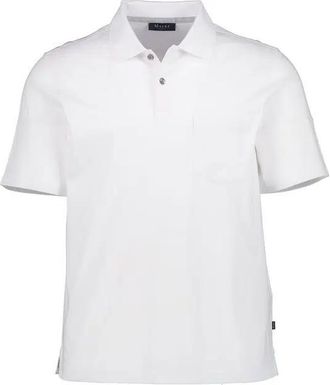 Maerz MAERZ Muenchen Herren Polo-Shirt wei&szlig;