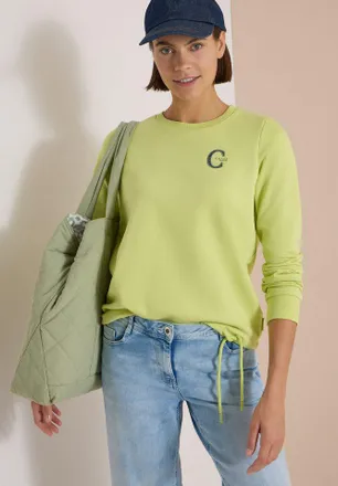 Cecil Sweater mit Rundhals und Tunnelzug