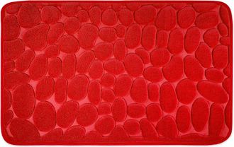 WohnDirect Set 2 teilig Badezimmerteppich mit Memory Foam - Rutschfester Badteppich - Badematte waschbar & schnelltrocknend - auch ideal als Duschvorleger - Badv