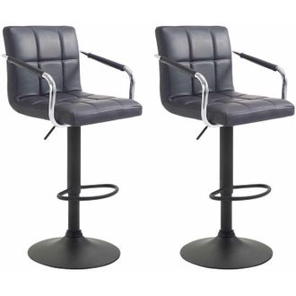 Clp 2er Set Barhocker Lucy V2 schwarz schwarz