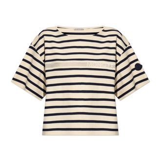 Moncler Oversize T-Shirt - - Tops - Damen - Blau - XS