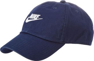 Nike Nike Unisex H86 Futura Wash Baseballkappe, Midnight Navy/White, One Size