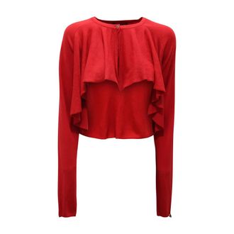 Liu Jo Femme, Pulls, Rouge, Taille: 40 FR Cardigan WO Sweater