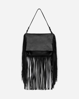 Arket Tasche Mit Fransen -Schwarz