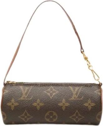 Louis Vuitton Pre-owned Papillon Pochette - Femme - Pre-owned - Brun - Taille: ONE Size