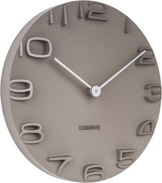 Karlsson Karlsson - Horloge moderne avec aiguilles chrom&eacute;es On the Edge