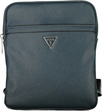 Guess Femme, Sacs, Vert, Taille: ONE Size Saffiano Flat Crossbody