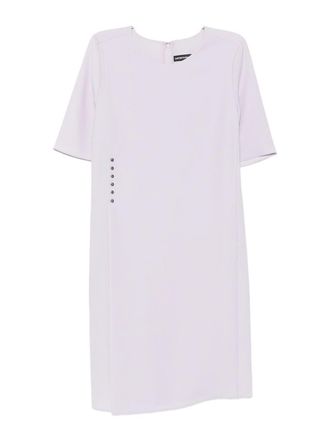 Emporio Armani Robe Courte - M&eacute;tallique