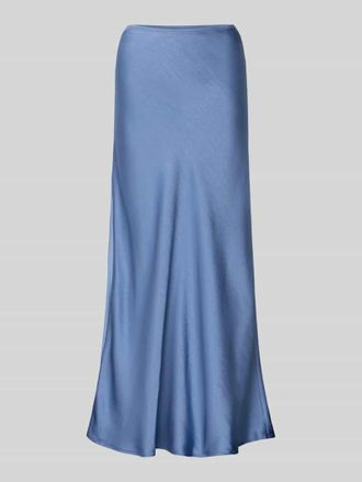 Neo Noir Maxirock aus Satin Modell Vicky