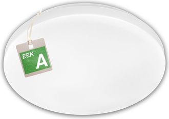 Briloner LED Deckenleuchte Effizienzklasse A, neutralweiße Lichtfarbe, 8W, 1700lm, 50.000h Licht, LED Lampe, Deckenlampe, Wohnzimmerlampe, Küchenlampe, Deckenb