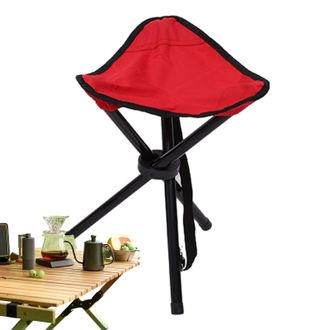 Generic Campinghocker, klappbar, tragbar, zusammenklappbar, leicht, dreieckiger Campinghocker, tragbar, faltbar, leicht, f&uuml;r Wandern, Angeln, Picknick
