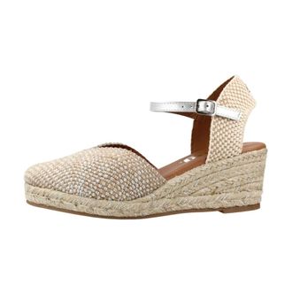 Mtng Mtng, Femme, Chaussures, Beige, Taille: 40 EU Sandalia Plataforma