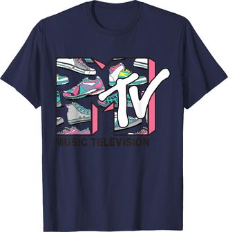 Giesswein Logo Music TV Sneaker Prints T-Shirt