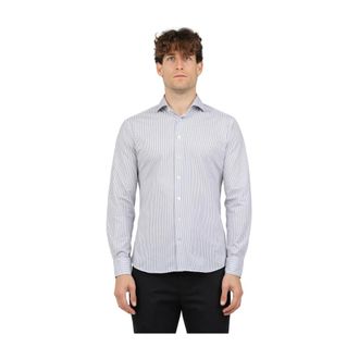 Traiano Camicia Rossini Radical in tessuto tecnico no stiro - - Shirts - Herren - Grau - M
