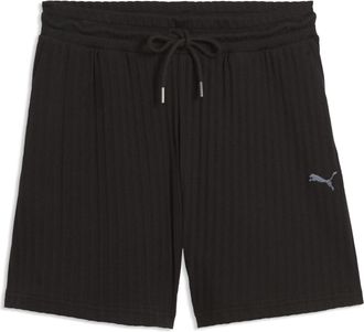 Puma HER High-Waist Shorts Damen, Accessoires, Schwarz, XL