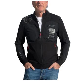 Aeronautica Herren, Sweatshirts & Hoodies, Schwarzk, MGr&ouml;&szlig;e