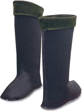Lemigo des Bottes en Caoutchouc Chaussettes Grenlander (Vert, 46)