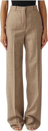 Max Mara Femme, Pantalons, Beige, Taille: 40 FR Eziana Straight Pantalons