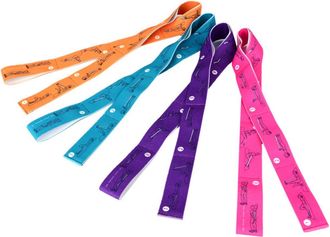 Milisten Yogagurt Elastischer Stretchg&uuml;rtel Widerstandsschlaufe &Uuml;bungsband F&uuml;r Yoga Fitness Sport Blau Orange