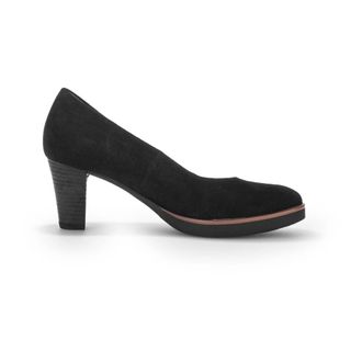 Gabor Elegante Damen Wildleder Pumps - - Shoes - Damen - Schwarzk - 35 EU