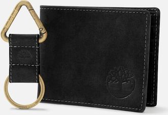 Timberland Geschenkset mit Brieftasche & Schlüsselanhänger für Herren in Schwarz, Herren, Schwarz