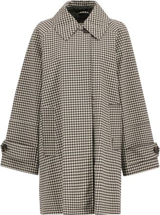 Barbour Damen-Mantel Kennedy mit Stretch und Pepita-Muster in