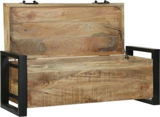 vidaXL Aufbewahrungstruhen Braun 80 x 30 x 30 cm Massivholz Mango vidaXL