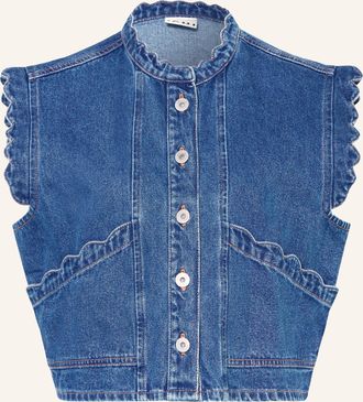 Ichi Jeansweste Ihpalou blau