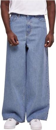 Urban Classics Herren 90s Loose Jeans light blue washed, 36