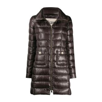 Herno Maria Mid-Length Daunenjacke - - Coats - Damen - Braun - 2XL